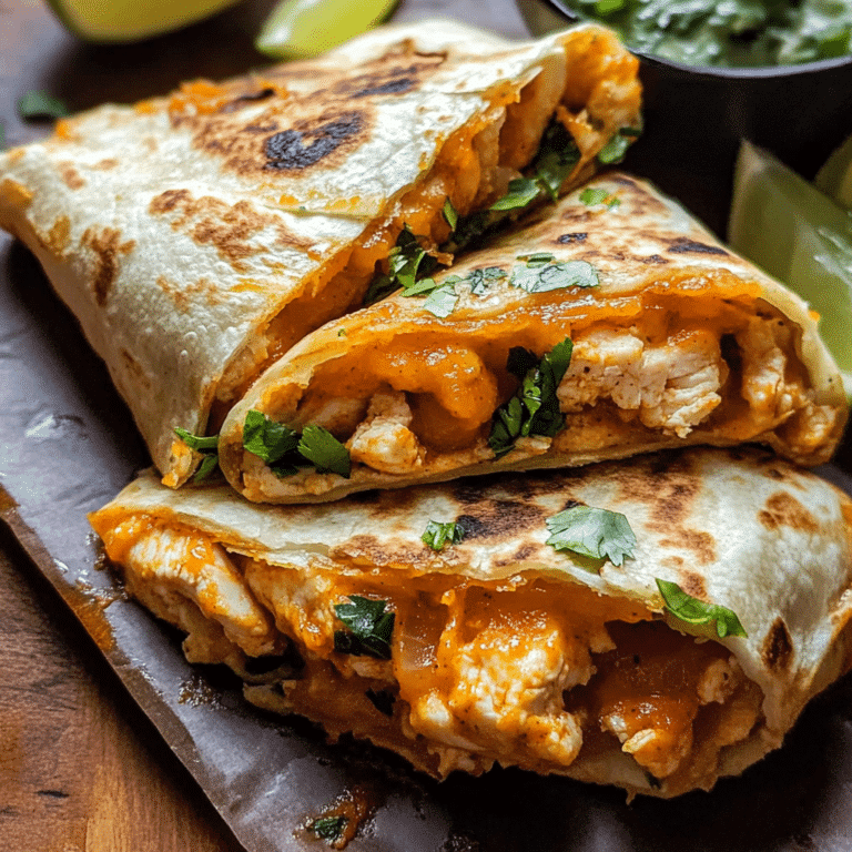 Folded Crispy Buffalo Chicken Wraps - My Homestyle Recipes